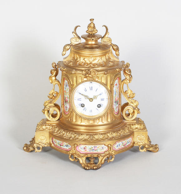 Bonhams A Late 19th Century French Gilt Brass Foliate Cast And