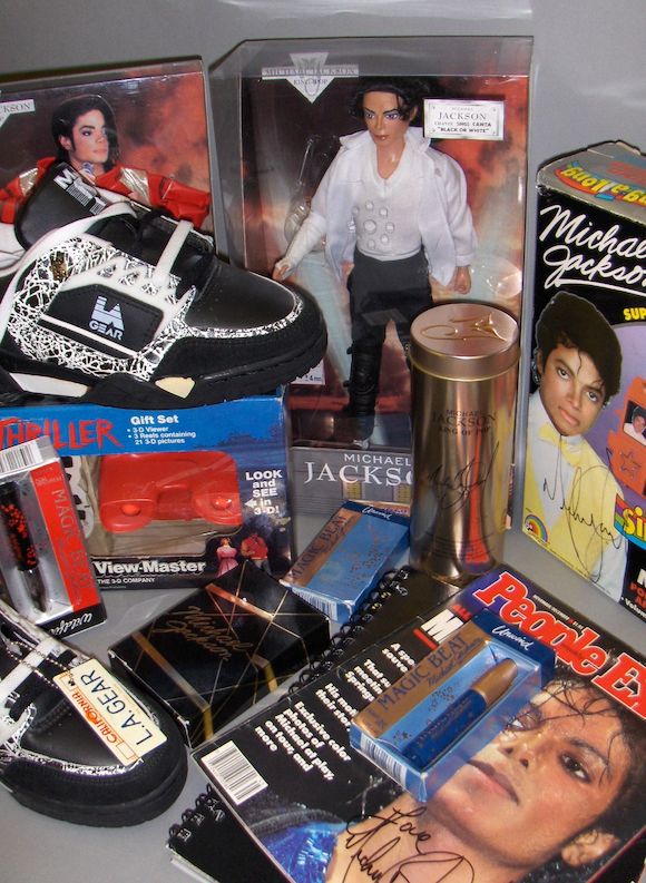 Bonhams : Twelve items of Michael Jackson memorabilia,