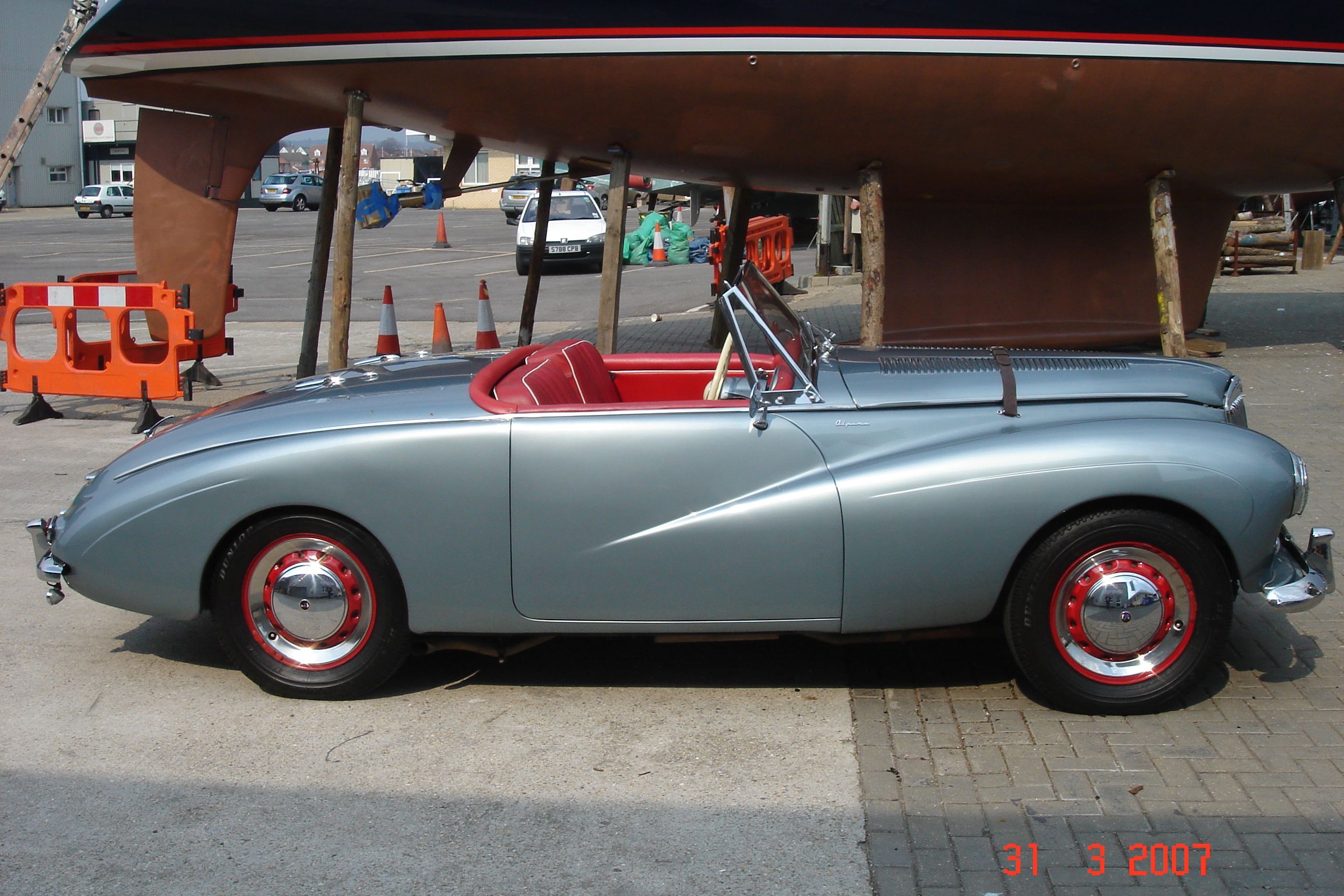 Bonhams Cars : 1954 Sunbeam Alpine Roadster Chassis no. A3014799LRX ...