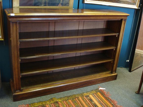 Bonhams : A Victorian mahogany low bookcase