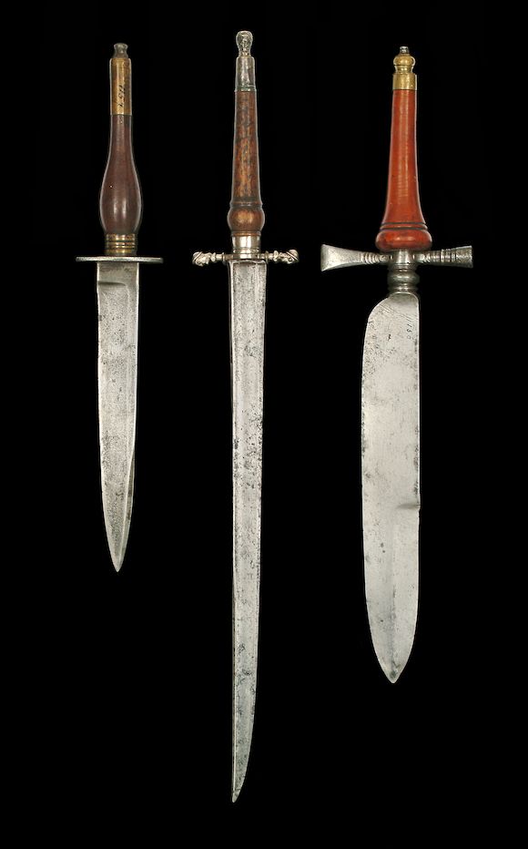 Bonhams : Two Continental Plug Bayonets