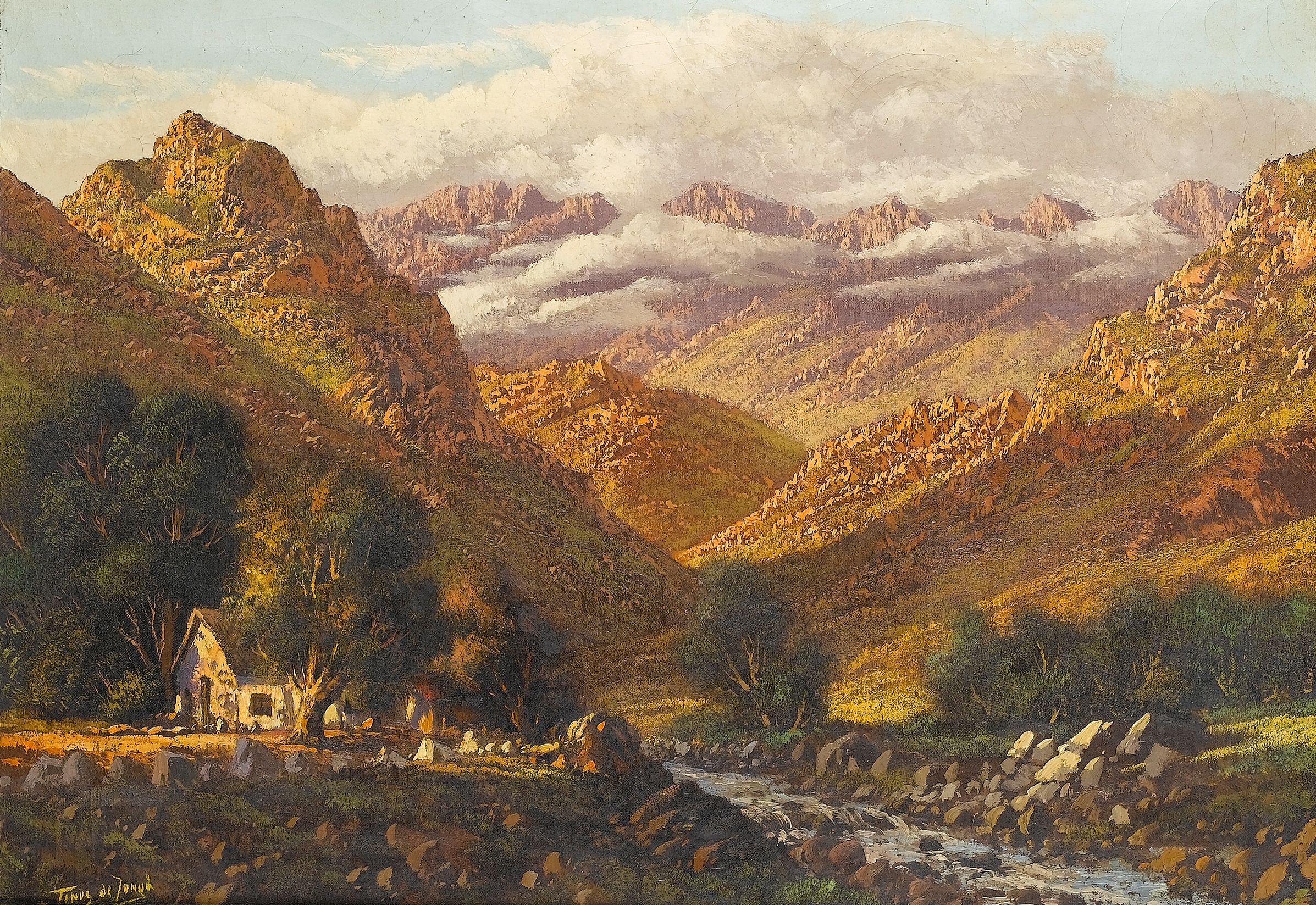 Marthinus (Tinus) Johannes de Jongh (South African, 1885-1942 ...