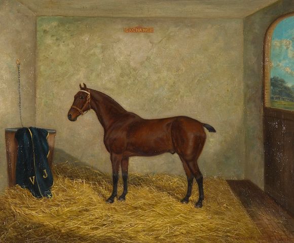 Bonhams : Frederick Albert Clark (British, fl.1906-1909) "Exchange" - a ...