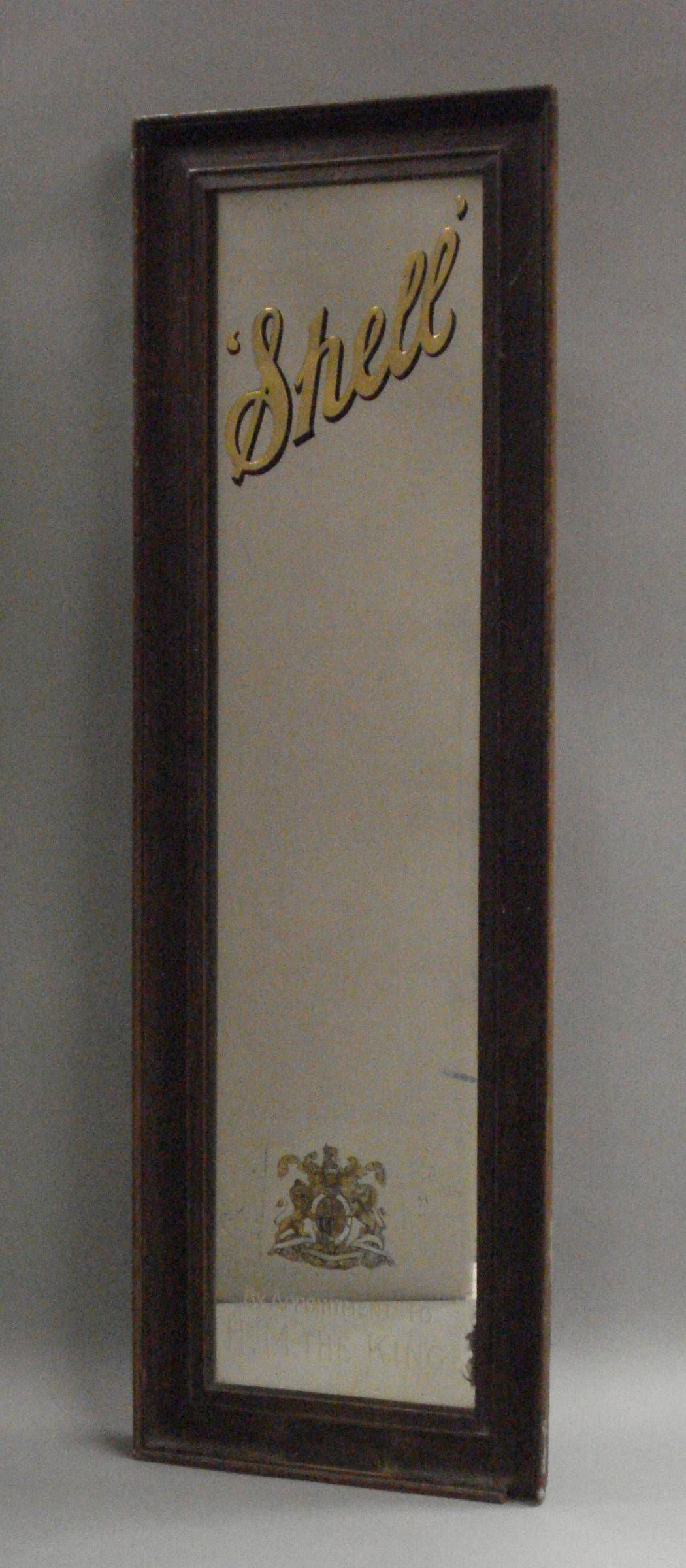 Bonhams Cars : An original Shell advertising mirror,