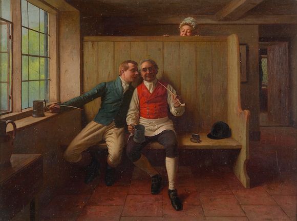 Bonhams : Edwin Hughes (British) After the hunt