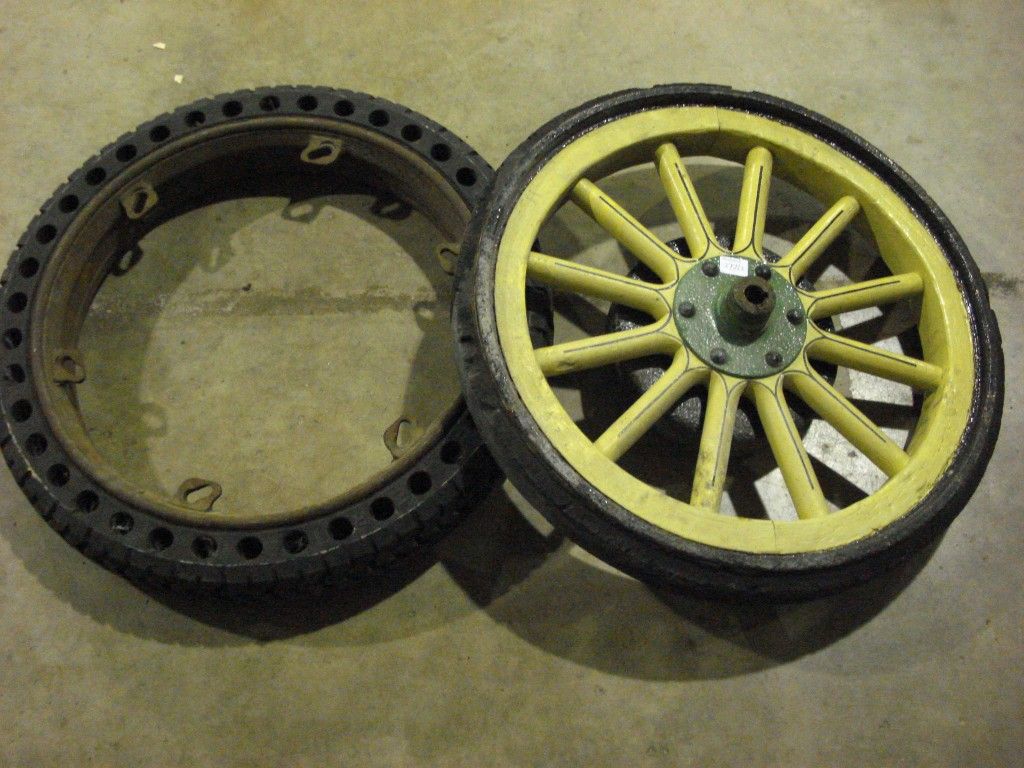 Bonhams Cars : Two Ford Model T commercial wheels