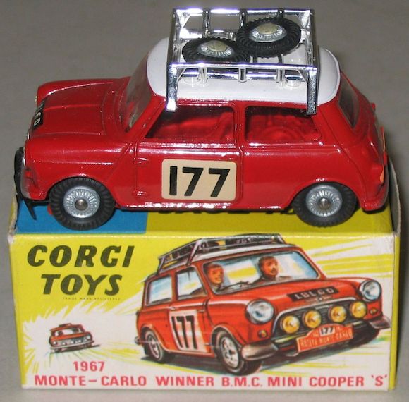 Bonhams : Corgi 339 Monte-Carlo Winner BMC Mini Cooper S
