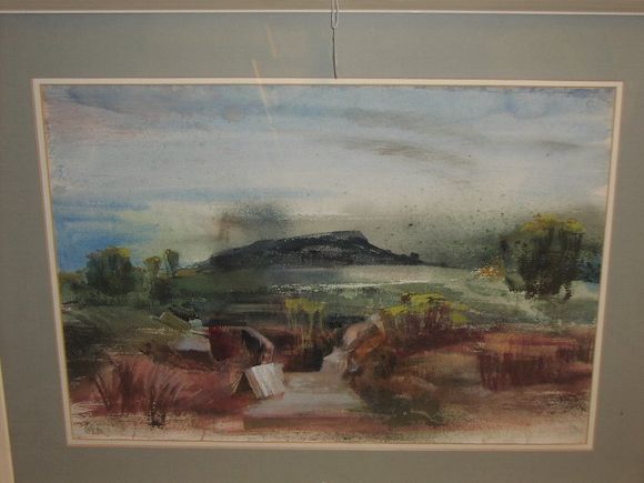 Bonhams : Ray Howard-Jones A landscape, signed and dated '56 ...