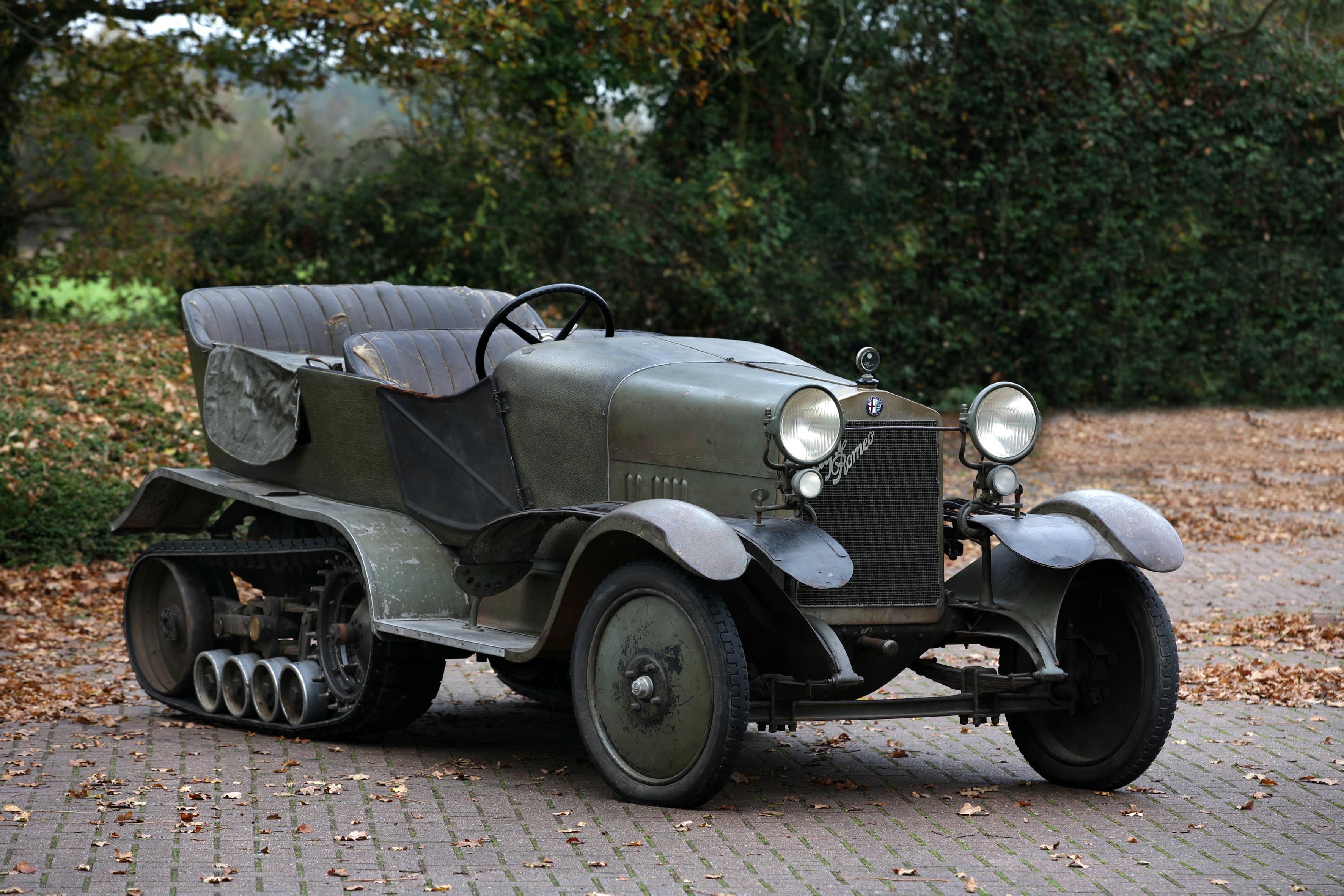 Bonhams Cars : 1924 Alfa Romeo RM Four Wheel Drive Winter Sports Half ...