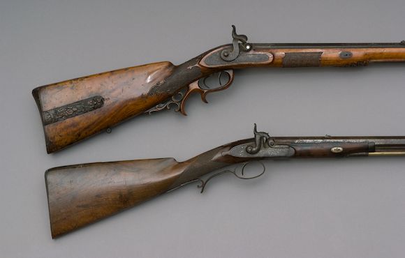 Bonhams : A Percussion Sporting Rifle
