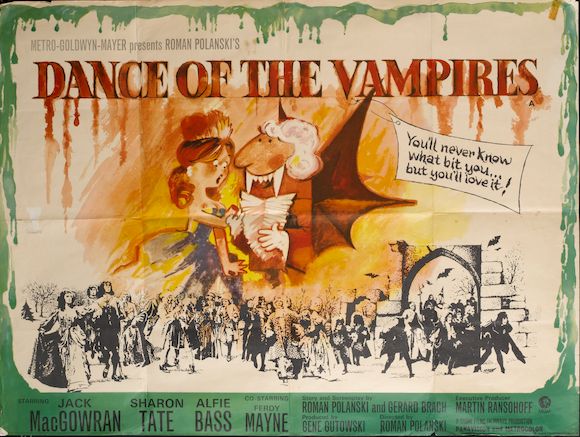 Bonhams : Dance Of The Vampires, Metro-Goldwyn-Mayer, 1967,