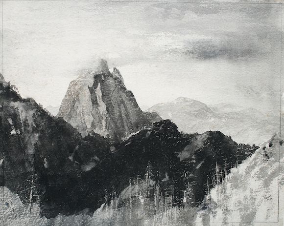 Bonhams : Cecil Arthur Hunt (British, 1873-1965) Pic du Midi D'Ossau ...