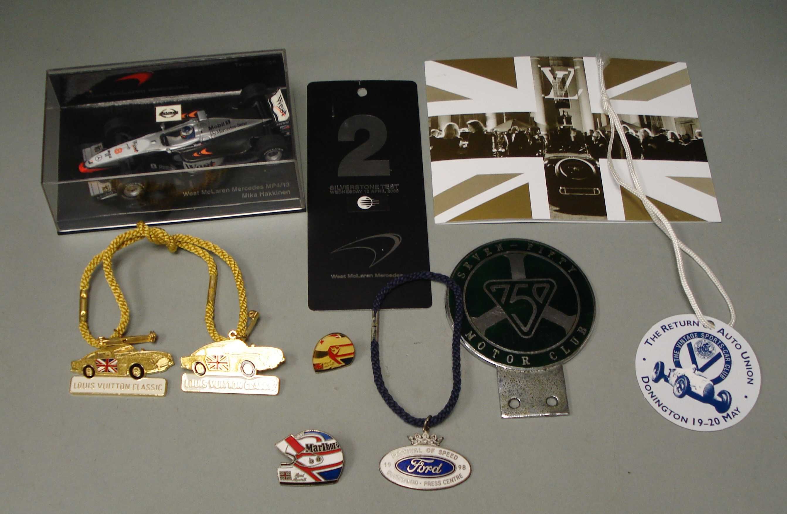Bonhams Cars : A selection of badges,