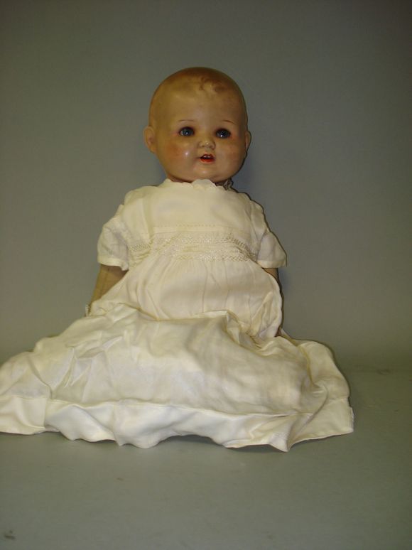 Bonhams : A.M composition baby doll, 1930's