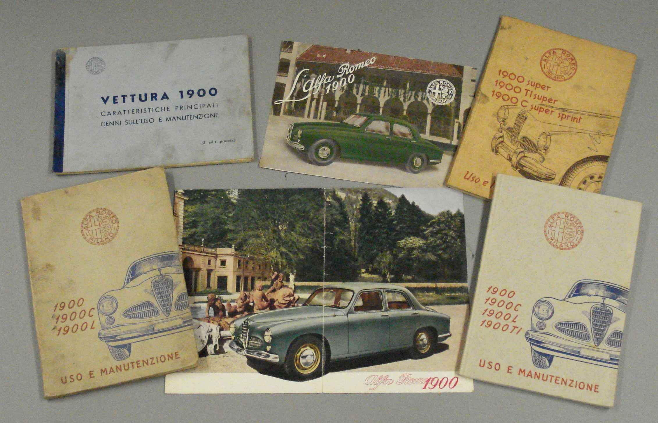 Bonhams Cars : Alfa Romeo 1900 literature,