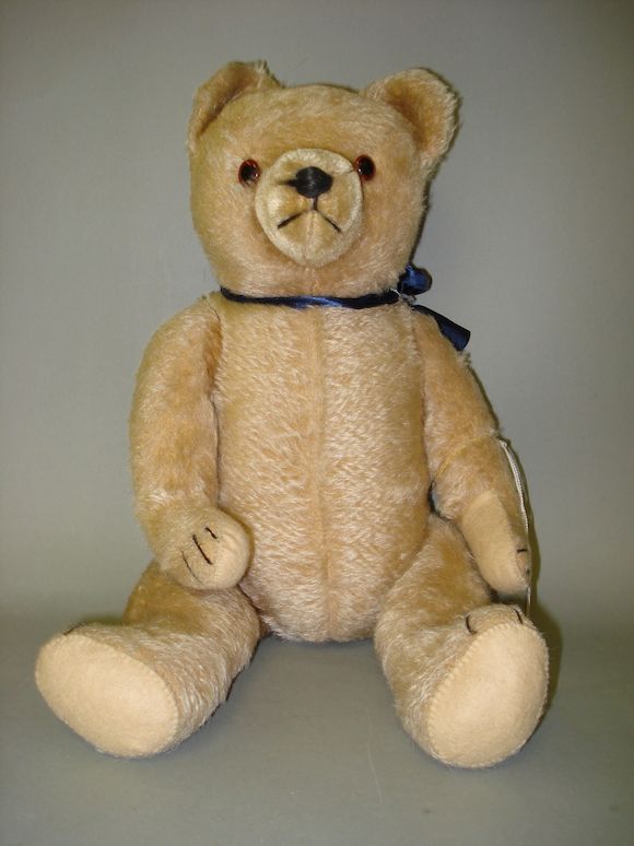 Bonhams : Herman Teddy bear, German 1950's