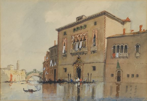 Bonhams : Hercules Brabazon Brabazon (British, 1821-1906) On the Grand ...