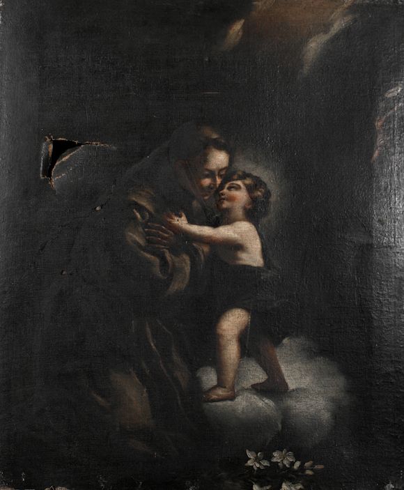 Bonhams : Manner of Bartolomé Esteban Murillo St. Anthony and the ...