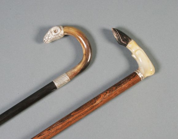 Bonhams : Two walking sticks