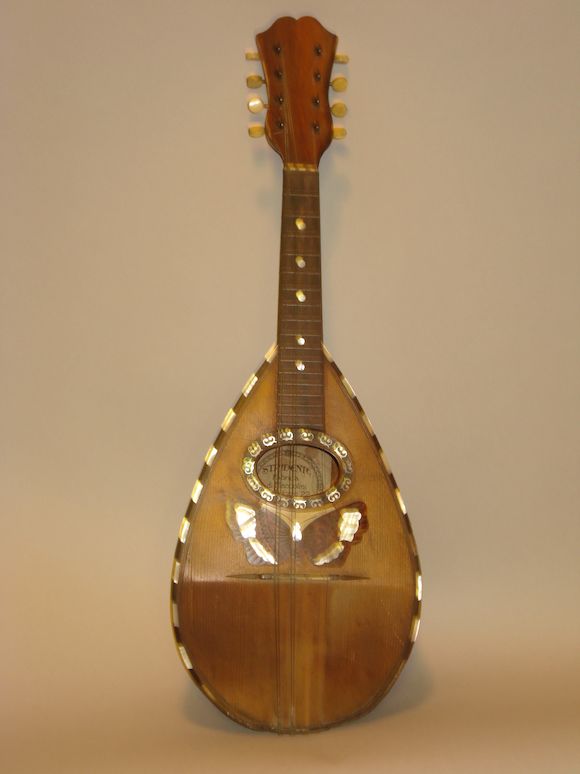Bonhams : A Stridente Mandolin, circa 1900