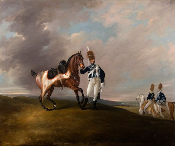 Bonhams : English School, 19th Century Portrait of Lord Paget, Colonel ...