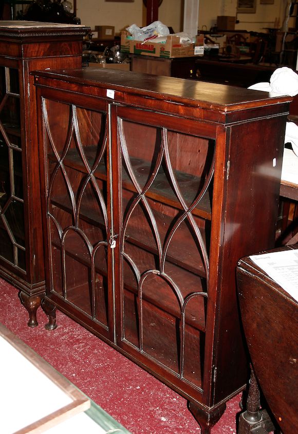 Bonhams : A small 19th century mahogany bookcase