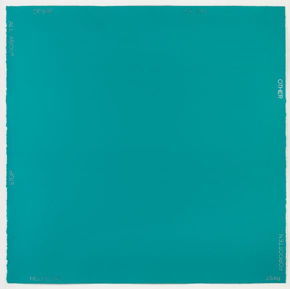 Bonhams : Robert Barry (American, born 1936) Untitled, 1989