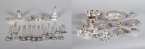 Bonhams : A collection of silver Various makers and dates,