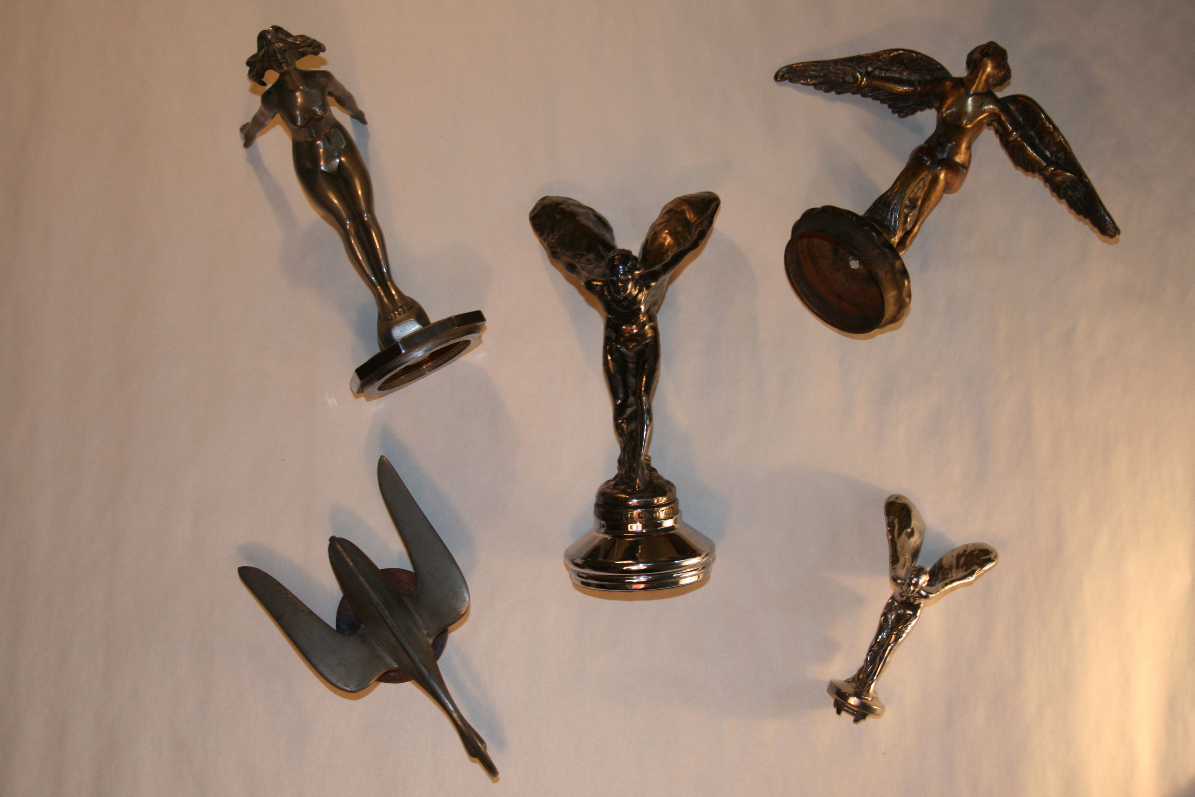 Bonhams Cars : A Rolls-Royce Spirit of Ecstacy radiator mascot, signed ...