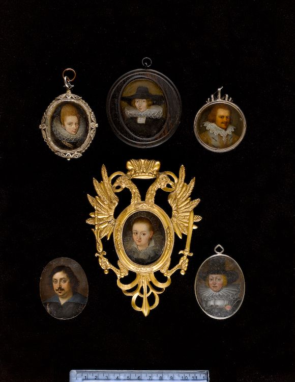 Bonhams : Continental School, circa 1620 A Gentleman, wearing black ...