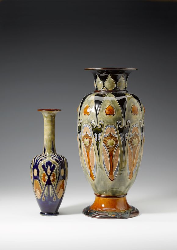 Bonhams : Frank Butler for Doulton Lambeth A Vase, 1906