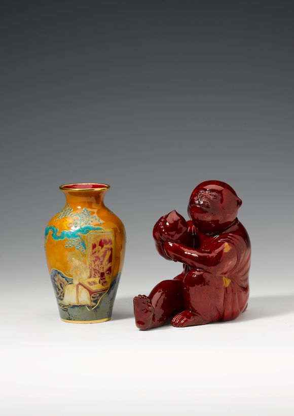Bonhams : Bernard Moore A Flambé Monkey, circa 1920
