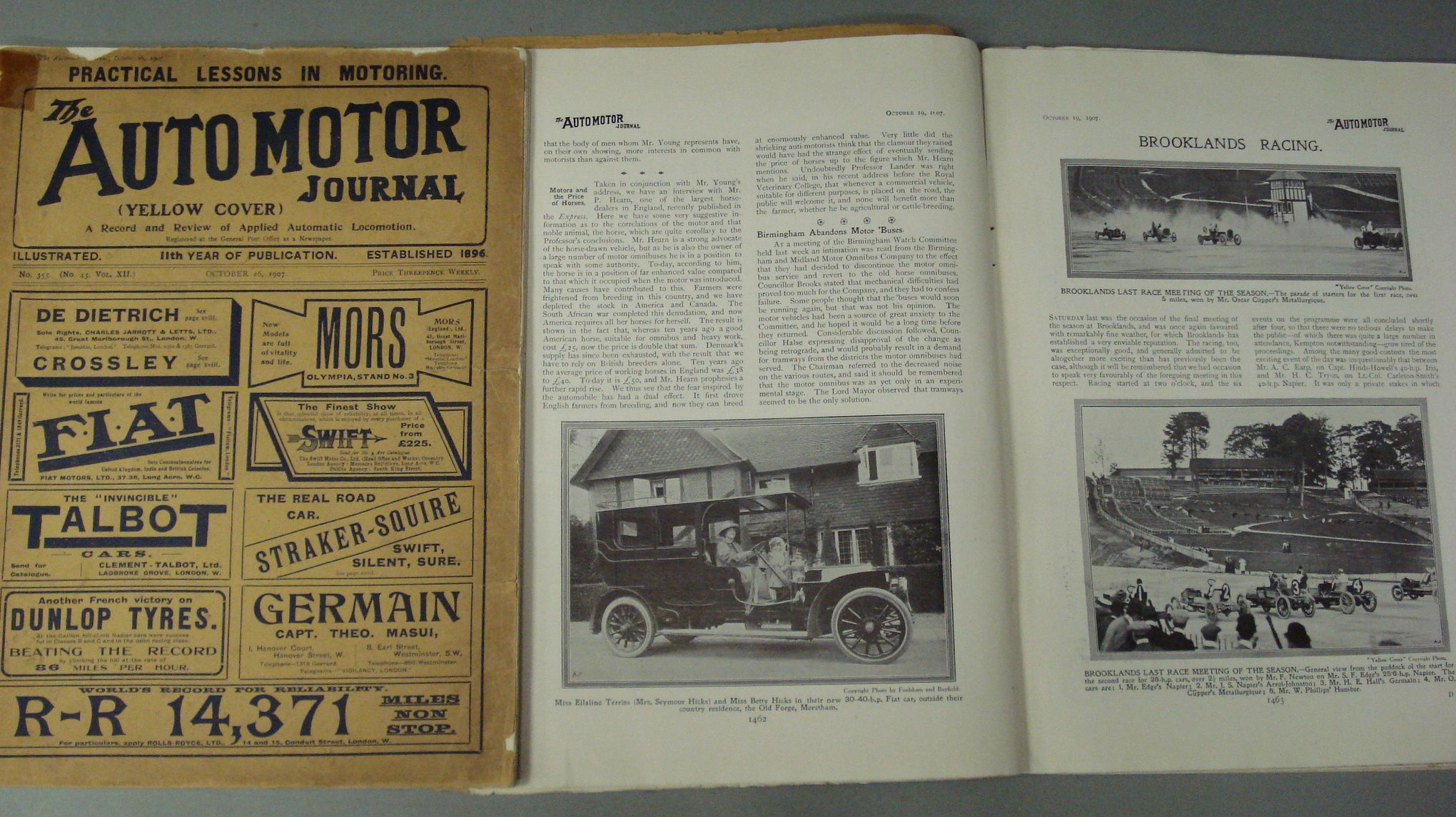 Bonhams Cars : Various copies of The Automotor Journal, 1903-1907,