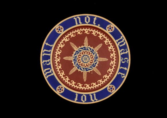 Bonhams : Augustus W.N. Pugin for Minton 'Waste Not Want Not' An ...