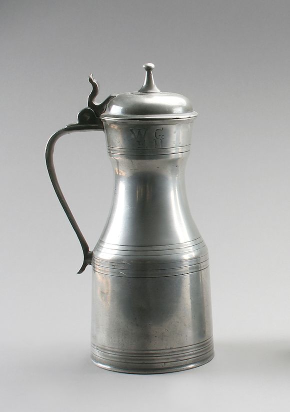 Bonhams : A Georgian crested tappit hen measure, circa 1800