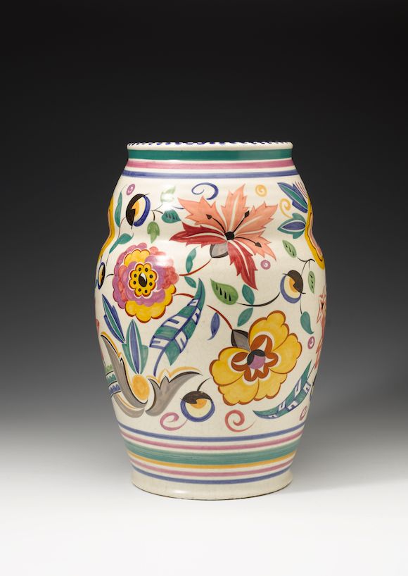 Bonhams : Truda Carter for Poole Pottery A Large Traditional Vase ...