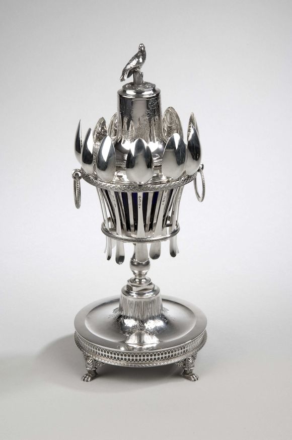 Bonhams : A Louis XVI French confiturier by Rene Pierre Ferrier, Paris ...