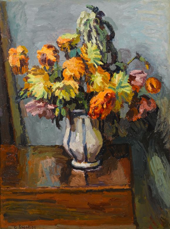 Bonhams : Duncan Grant (British, 1885-1978) Still life with flowers 72. ...