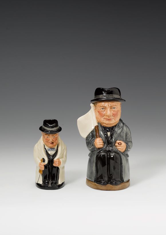 Bonhams : Doulton Burslem 'Churchill' A Prototype Toby Jug (probably ...