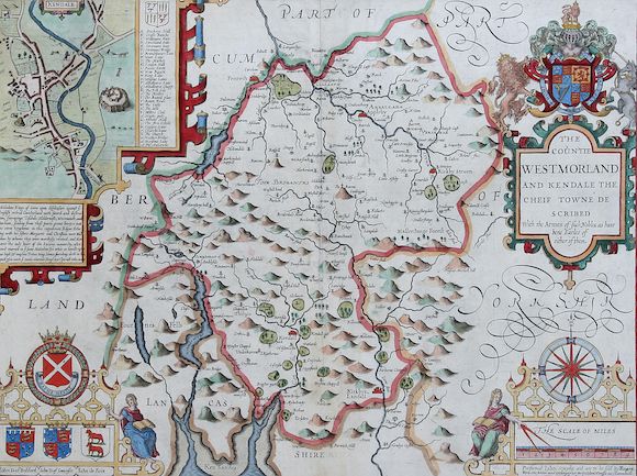 Bonhams : Speed (John) The Countie Westmorland and Kendale the cheif ...