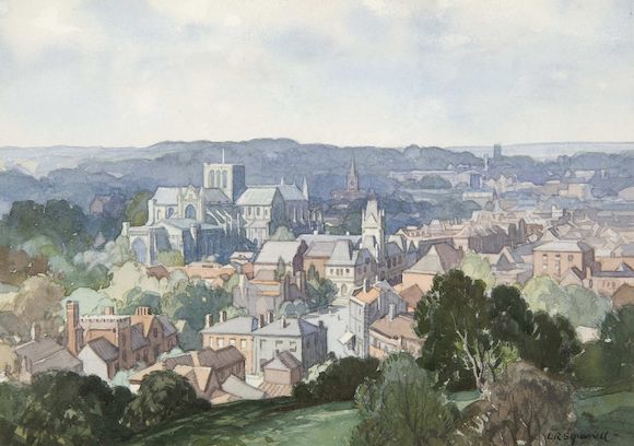 Bonhams : Leonard Russell Squirrell, R.W.S., R.I., R.E. (British, 1893 ...