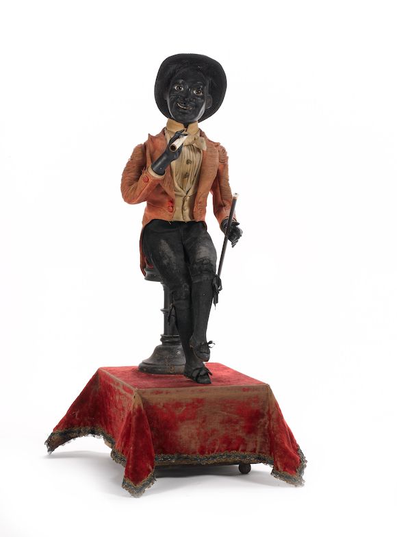 Bonhams : A rare Negro smoker musical automaton, most probably Vichy ...