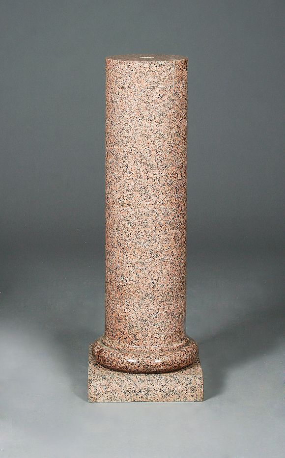 Bonhams : A Shap granite pedestal