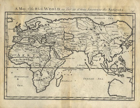 Bonhams : MOLL (HERMAN)] Geographia Classica: the Geography of the ...