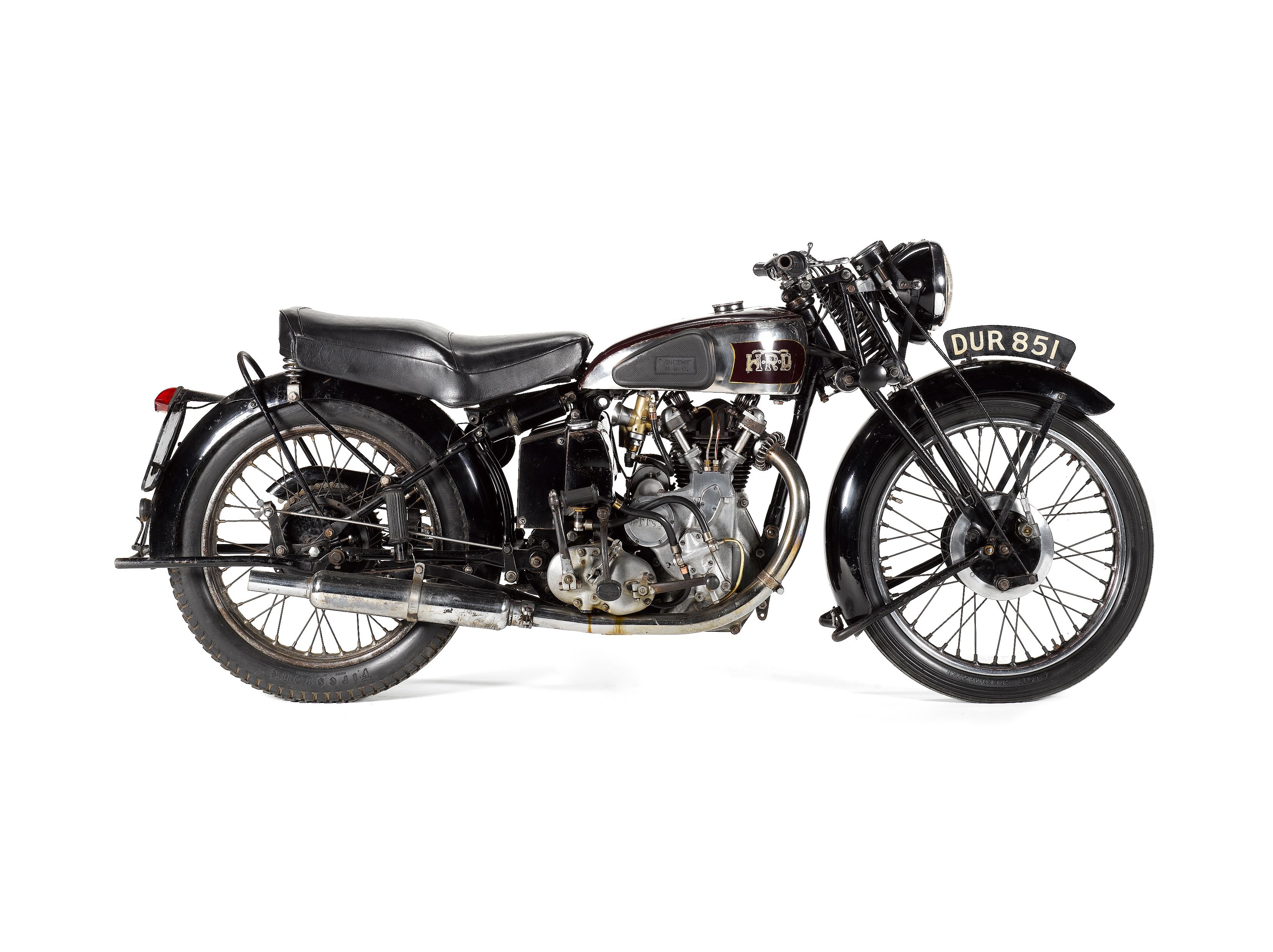 1938 Vincent-HRD 500cc Series-A Comet Registration no. DUR 851 Frame no ...