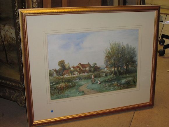 Bonhams : Edward Henry Handley Read (British, born 1870) The village ...