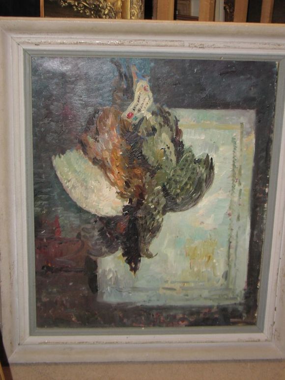 Bonhams : Bernard Adams (British, born 1965) Still life with a pheasant ...