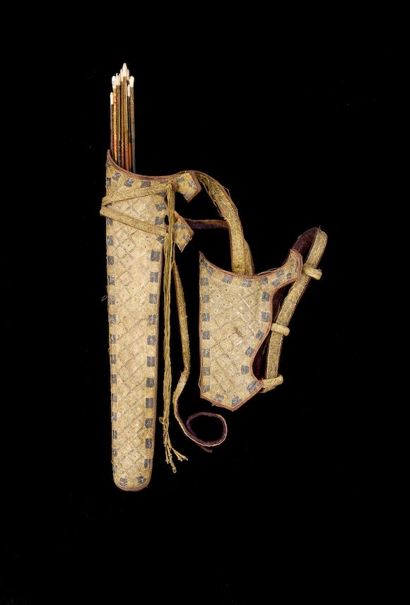 Bonhams : A rare Mughal Quiver and Bowcase India, 17th/ 18th Century
