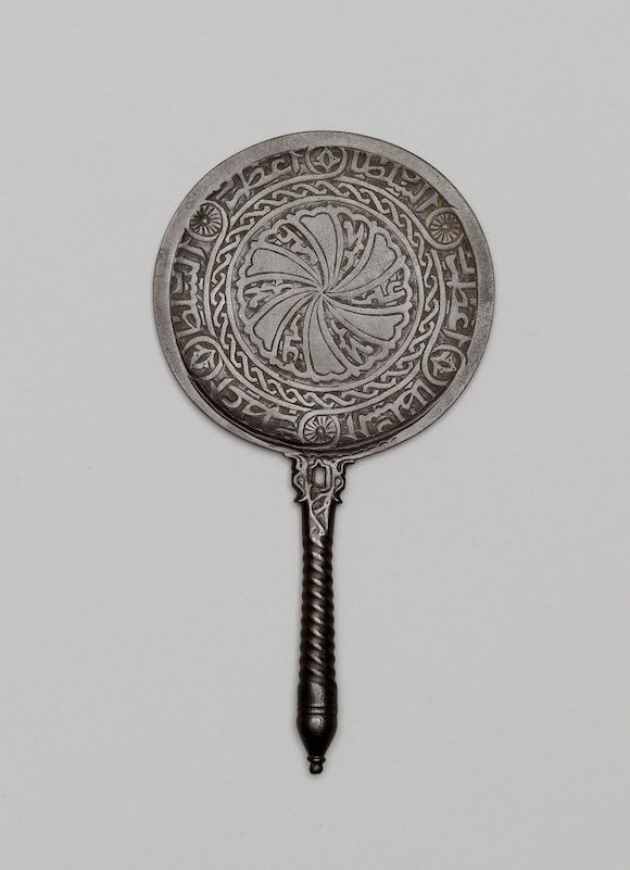 Bonhams : A Seljuk bronze Mirror probably Anatolia, 13th Century,