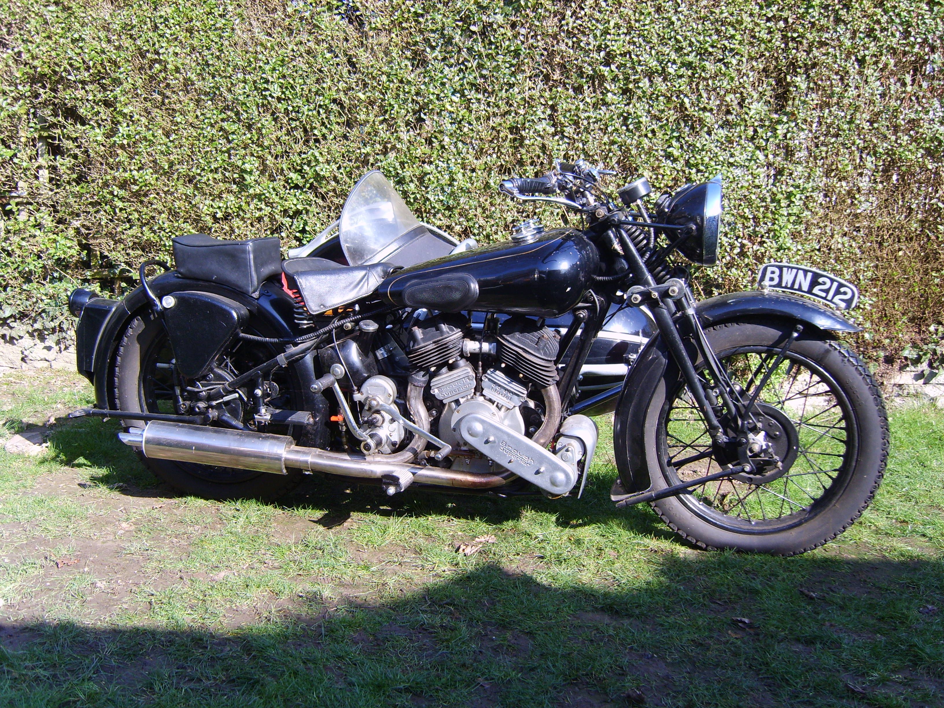 Bonhams Cars : 1936 Brough Superior 982cc SS80 Deluxe Motorcycle ...